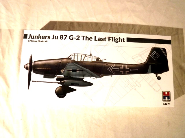 1/72 HOBBY 2000 German Stuka Dive Bomber Junkers JU 87G 2 The Last ...
