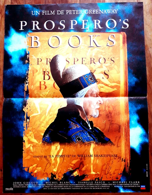 PROSPERO'S BOOKS - Peter GREENAWAY - Affiche Cinéma (40x60 cm) EUR 16 ...