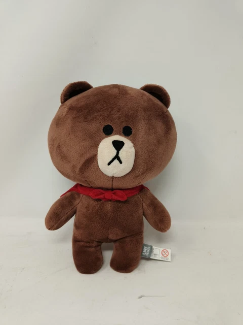 LINE FRIENDS 9” Bear Wearing Red Cape Plush Toy £39.99 - PicClick UK