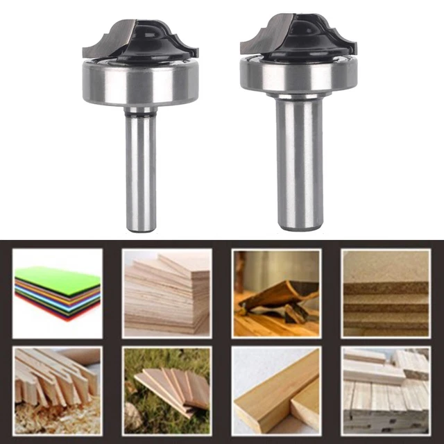 PREMIUM SHANK WITH Bottom Bearing Router Bit Upgrade Your Woodworking ...