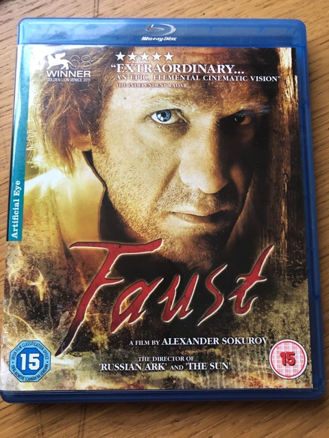 FAUST -- ALEXANDER Sokurov -- Blu-Ray -- Artificial Eye Region 2 -- Free Post UK EUR 11,76 ...