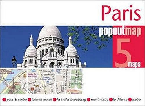 PARIS POPOUT MAP (Popout Maps) by Popout Maps Book The Cheap Fast Free ...