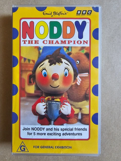 NODDY THE CHAMPION Enid Blyton (VHS PAL, 1996) $40.00 - PicClick AU