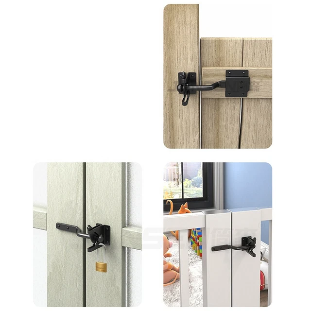 SERRURE DE PORTE automatique robuste 144 mm verrouillable verrouillable ...