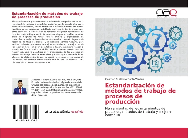 ESTANDARIZACIÓN DE MÉTODOS de trabajo de procesos de producción | Yandún | Buch EUR 41,95 ...