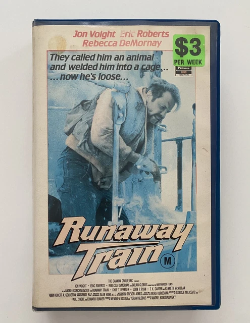 RUNAWAY TRAIN [VHS] RCA Columbia Hoyts Big Box Ex-Rental Video Tape ...