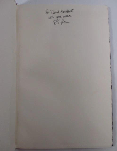 SIGNED LIMITED ED "Erhard Ratdolt, Master Printer" R.T RISK HB 1982 ...
