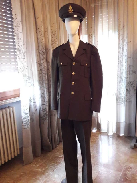 VIGILI DEL FUOCO Uniforme Vintage Vv.f. Pompieri Divisa Rappresentanza ...