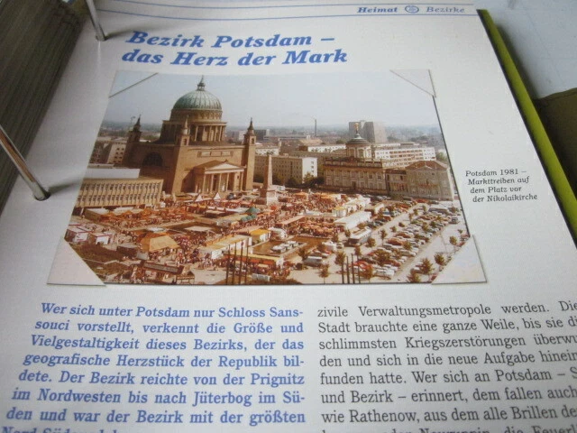 DDR HEIMAT BEZIRKE Potsdam das Herz der Mark Brandenburg EUR 3,67 - PicClick DE