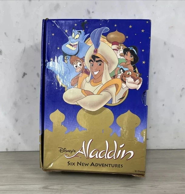 VINTAGE DISNEY'S ALADDIN Six New Adventures Book Set 1993 Hardcover ...