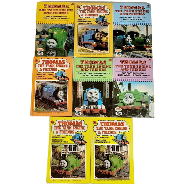 VINTAGE THOMAS THE Tank Engine 8 Books $27.00 - PicClick AU