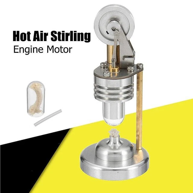 MINI HOT AIR Stirling Engine Motor Model Electricity Generator ...
