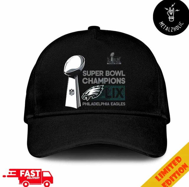 PHILADELPHIA EAGLES SUPER Bowl Lix Champions Locker Room Trophy Hat Cap ...