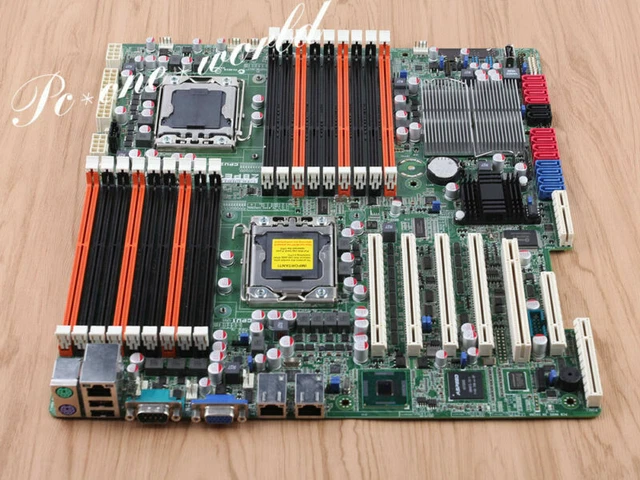 ASUS Z8PE-D18 MOTHERBOARD Socket 1366 DDR3 Intel 5520 IOH ATX VGA 100% ...