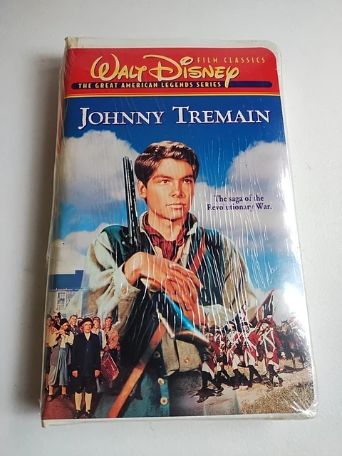WALT DISNEY CLASSICS Johnny Tremain VHS The Great American Legends ...
