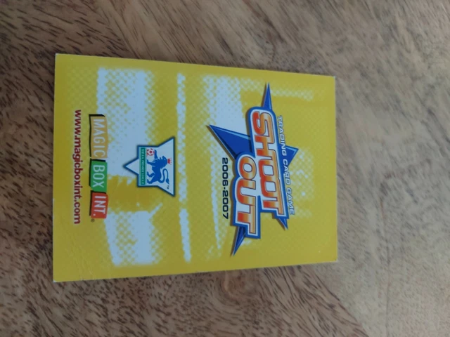 CRAIG BELLAMY 2006/07 Shoot Out Card £1.46 - PicClick UK