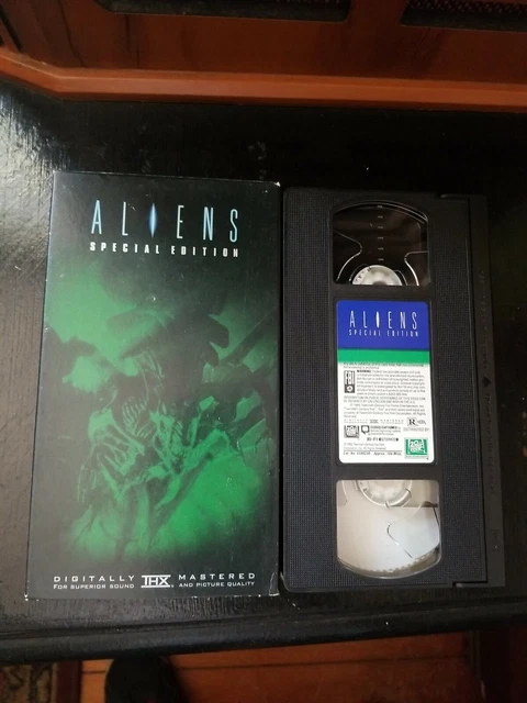 ALIENS (VHS, 1986) Special Edition, Sigourney Weaver Science Fiction ...