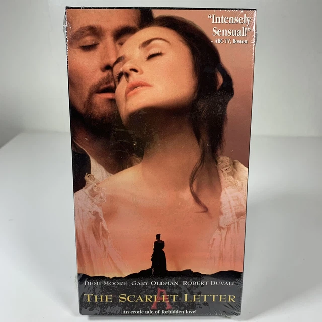 THE SCARLETT LETTER 1996 VHS Demi Moore Rare Screener New Factory ...