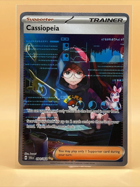 POKÉMON TCG CASSIOPEA #094/064 Favola Illustrazione Speciale Raro EUR 35,07 - PicClick IT
