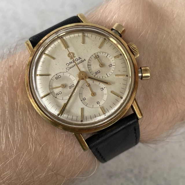 RARE 1966 OMEGA Seamaster Chronograph Ref.105.005-65 Cal.321 Swiss ...