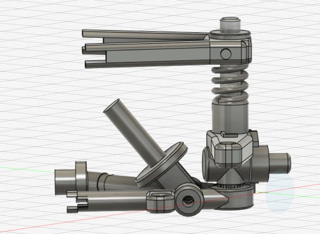 CMC 1/18 ASTON Martin DB4 Zagato Suspension repair kit 3d Printed Resin ...