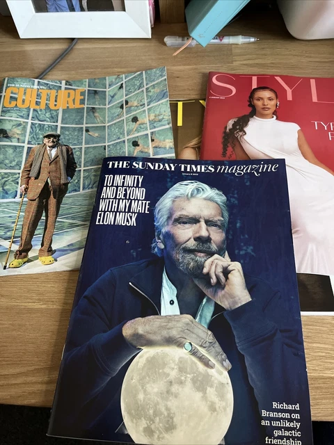 SUNDAY TIMES CULTURE supplement 8th Jan 2023 David Hockney - Maya Jama ...