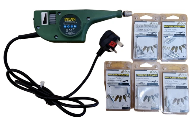 RECORD POWER ENGRAVER Model 480 - Variable Speed with Points £59.99 ...