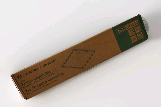 LITHONIA LIGHTING ~ 2'x2' Frame Lay-In Kit ~ LFRM 2x2 AL03 SWW7 MVOLT ...