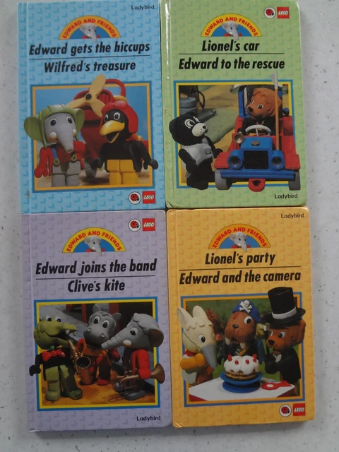 4 LADYBIRD LEGO Books. Set. Edward and Friends. Lionel, Clive, Wilfred ...