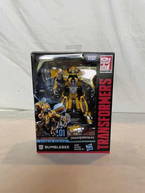 HASBRO TRANSFORMERS STUDIO SERIES 01 DELUXE CLASS BUMBLEBEE MOVIE ...