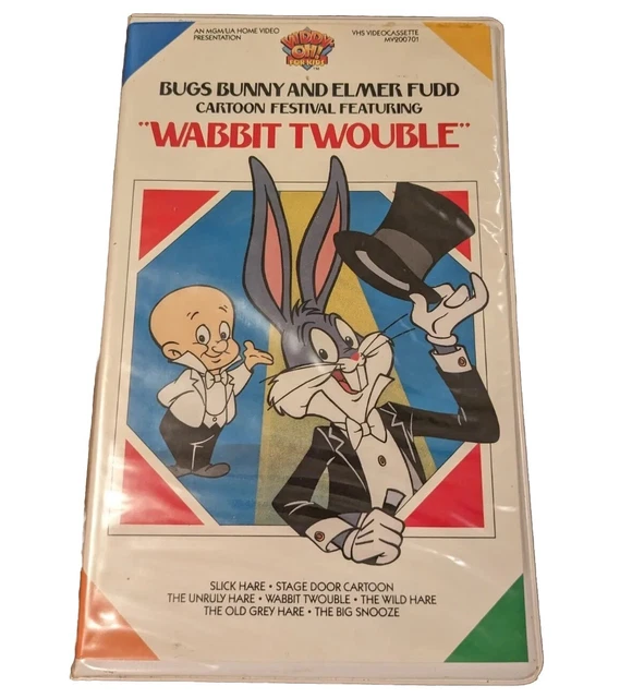 WABBIT DOUBLE VHS Bugs Bunny And Elmer Fudd VHS MGM Home Video 1986 ...