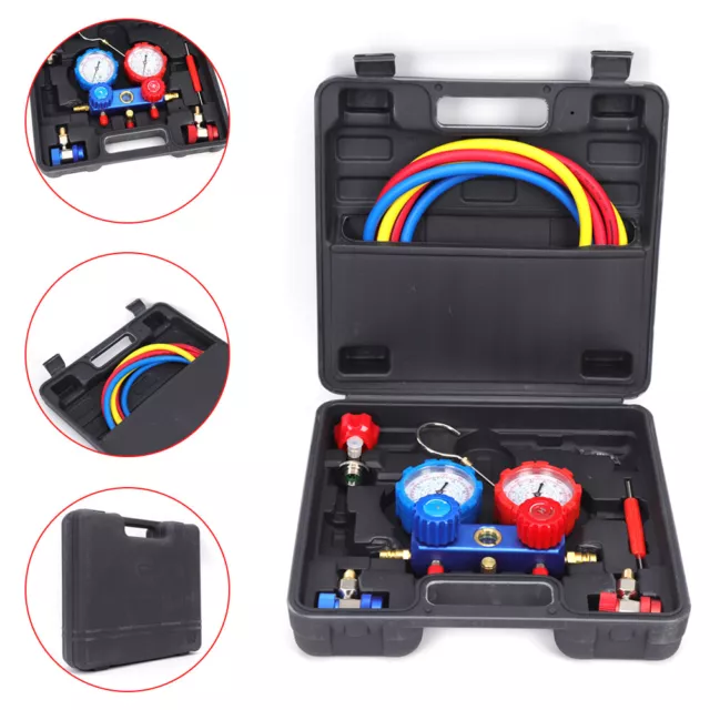 KIT COLLECTEUR 2 voies manomètre de climatisation pour EUR 59,03 ...