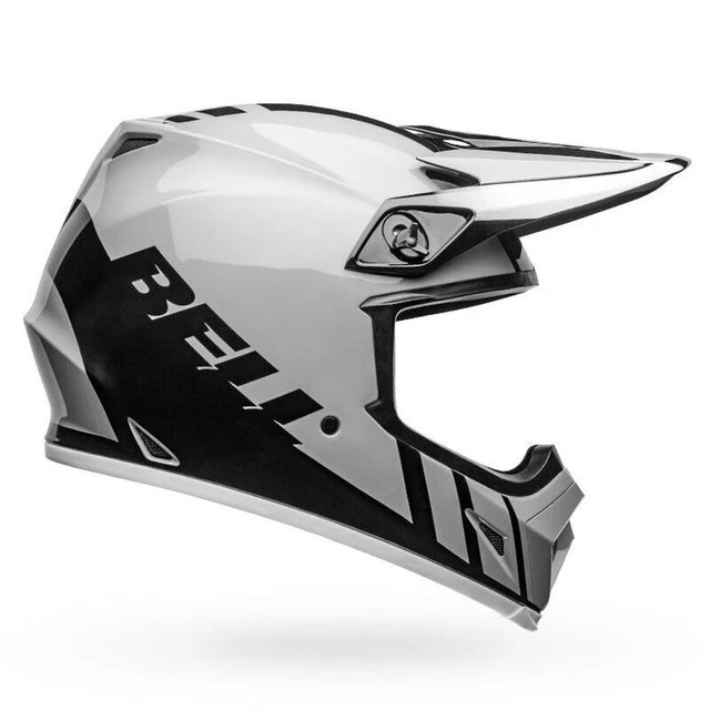 BELL MX-9 &DASH& Gloss Black/White Helmet - Size MEDIUM EUR 136,25 ...