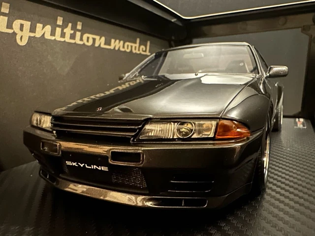 IGNITION MODEL 1/18 Nismo R32 GT-R S-Tune Gun Gray Metallic Diecast ...