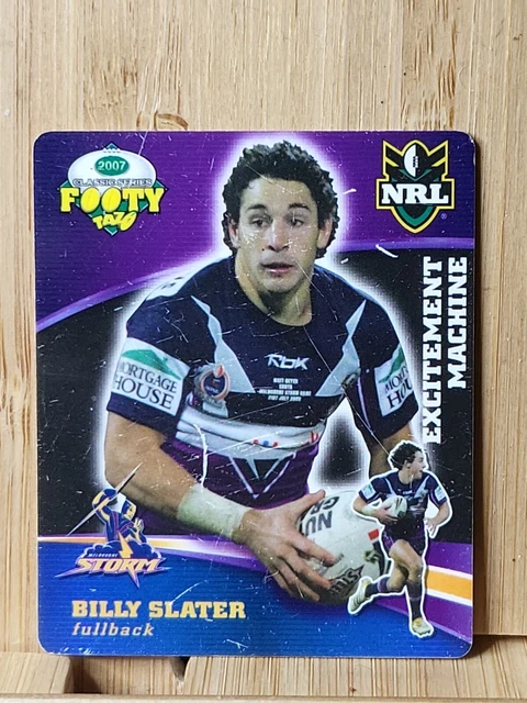 BILLY SLATER🏆SMITHS 2004 Storm NRL Footy Tazo🏆 EUR 1,85 - PicClick FR