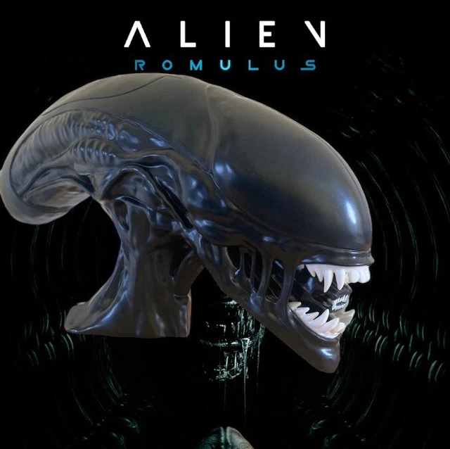 ALIEN ROMULUS XENOMORPH Head Popcorn Bucket 2024 Regal Cinema Uk Ready ...