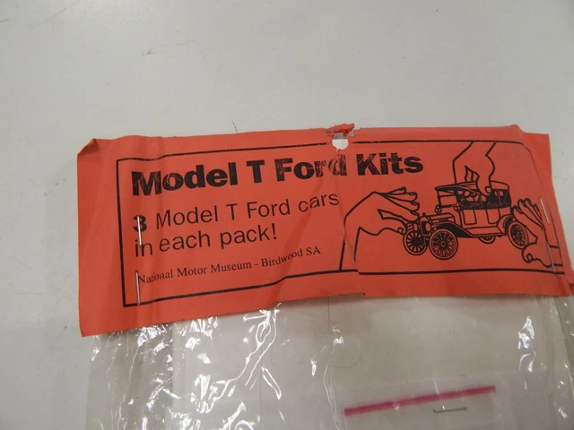 CARDBOARD MODEL T Ford Kits by National Motor Museum Birdwood S.A. $30. ...