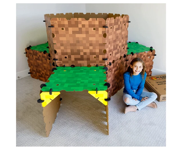 MAKE-A-FORT MINECRAFT EXPLORER Kit Build Minecraft In The Real World ...