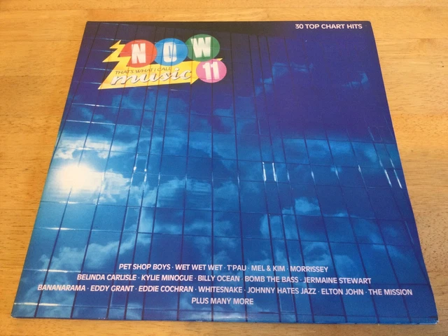 NOW THATS WHAT I Call Music 11 Compilation Double Vinyl 2Lp Record 1988 ...