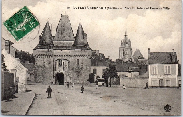 72 LA FERTE BERNARD carte postale ancienne [REF 54608] EUR 4,00 - PicClick FR