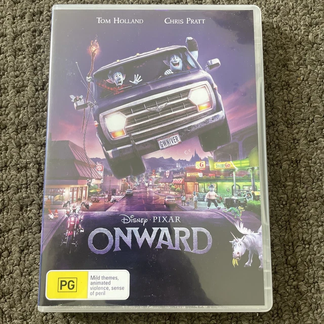 ONWARD (DVD, 2020) Tom Holland Chris Pratt Region 4 Family FREE POST ...