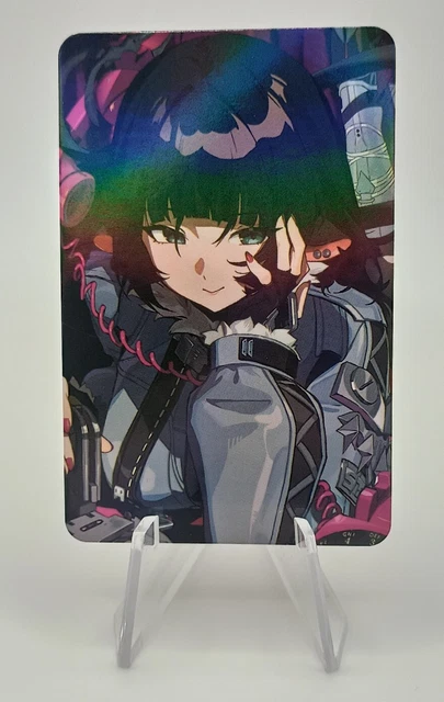CARTE ZENLESS ZONE Zero ZZZ Jane Doe Anime Manga Girl Holo Foil Card ...
