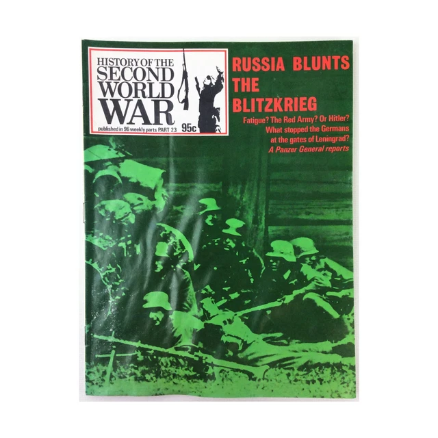 MARSHALL CAV HISTORY of the Second World W #23 "Russia Blunts the Blit ...