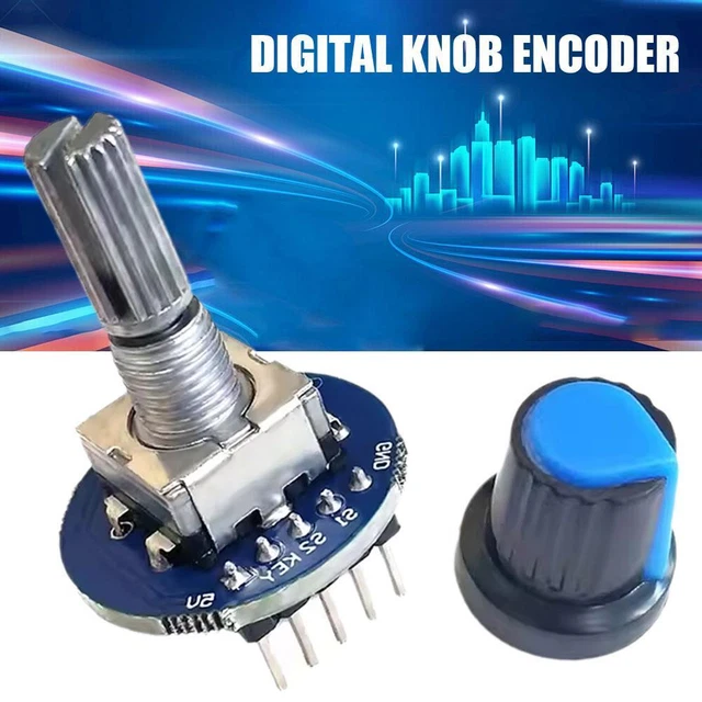 POTENTIOMÈTRE SORTIE D'IMPULSION numérique encodeur rotatif module d ...