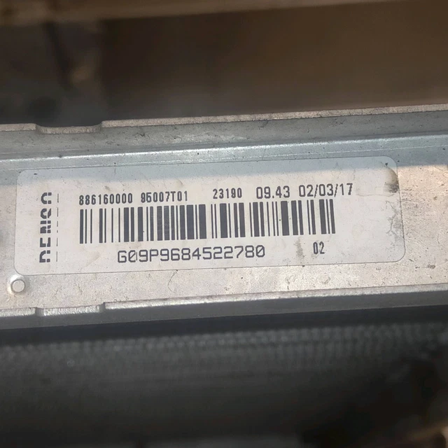 RADIATEUR DE CHAUFFAGE pour CITROEN C3 3A SERIE (B618) PureTech 110 S&S ...