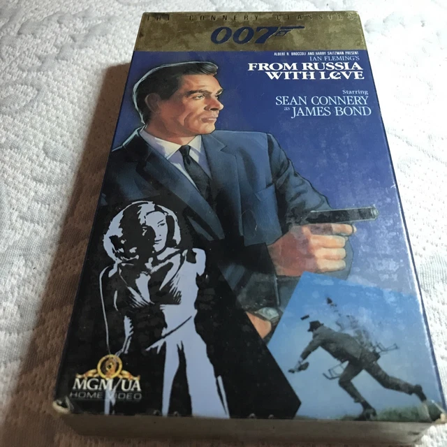 FROM RUSSIA WITH Love 1963 James Bond 007 Sean Connery VHS The Connery ...