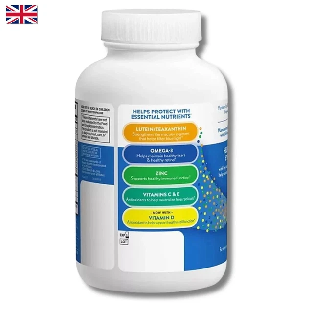 BAUSCH & LOMB Ocuvite Eye Vitamin & Mineral Supplement Adult 50 ...