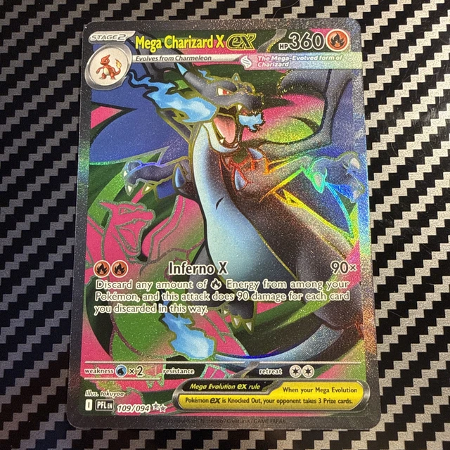 POKÉMON TCG MEGA Charizard X EX 109/94 NM $82.80 - PicClick CA
