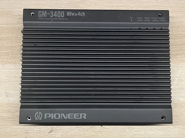 VINTAGE PIONEER GM-3400 4/3/2 channel Amplifier KEX FX DEX DEQ PRS £200 ...