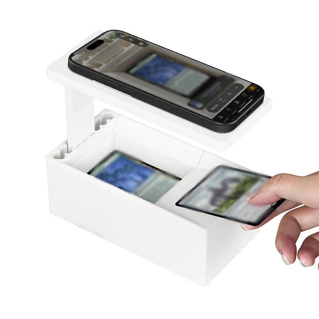 EFFICIENT FOR MTG Card Scanner with Sleek White Design for Gaming Setup ...